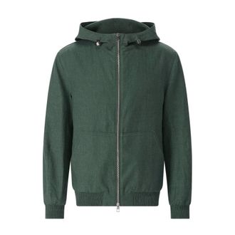 Brett Johnson Homme, Vestes, Vert, Taille: 2XL Veste L&eacute;g&egrave;re &agrave; Capuche
