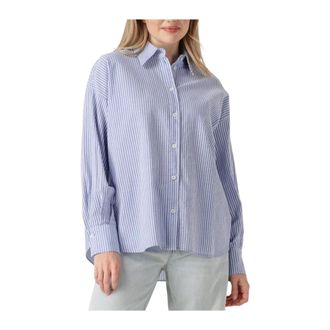 Drykorn Damen, Blusen & Hemden, Blau, SGr&ouml;&szlig;e