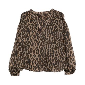 Bazar Deluxe Damen, Blusen & Hemden, Braun, SGr&ouml;&szlig;e