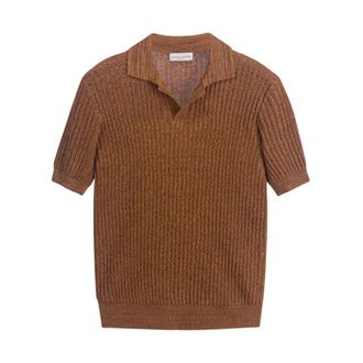 Roberto Collina Herren, Oberteile, Braun, 2XLGr&ouml;&szlig;e