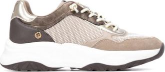 Xti Sneakers Femme Taupe - Chaussures Confortables et polyvalentes - Mode d&eacute;contract&eacute;e - Mod&egrave;le 14417803 (Taille41)