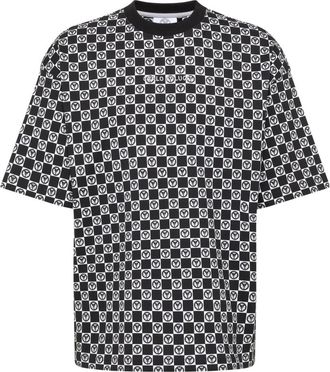 Carlo Colucci Homme, Tops, Noir, Taille: XL T-Shirt