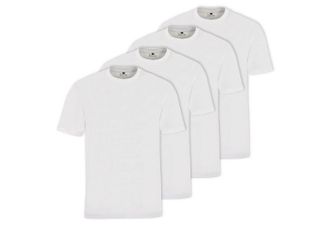 Hajo T-Shirt Herren T-Shirt 4er Pack Baumwolle (Packung, 4er Pack)