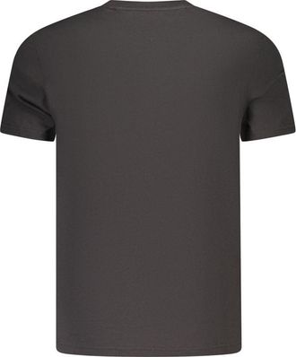 Tommy Hilfiger Logo-Embroidered Cotton T-Shirt - Black