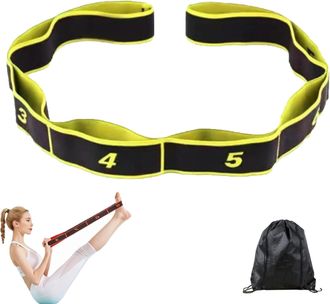 Generic 2026 Fitness Resistance Band for Stretching and Yoga, Number Resistance Band for Glutes, Stretch Bands for Exercise, for Yoga, Stretching, Pilates, Fi