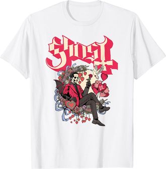 Ghost Papa Cupid Valentines Day T-Shirt