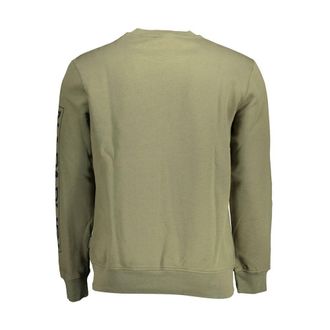 Napapijri Cotton-Polyester Crew Neck Sweatshirt - Green