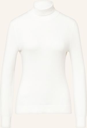 Comma Comma Rollkragen-Pullover weiss