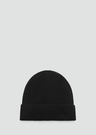 Mango Casquette laine c&ocirc;tel&eacute;e noir - Homme - Taille unique - MANGO MAN