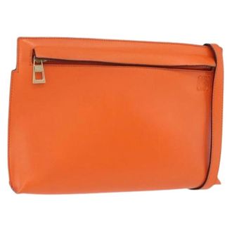 Loewe Pre-owned Schultertasche - - Pre-owned - Damen - Orange - ONE SIZE