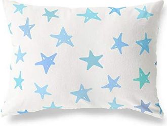 Bonamaison Le Jardin du Lin Kissen Zierkissenbezug Zufälliges Muster Kissenbezug, Weich Bequem, Für Zuhause Autos Büro Sofa Wohnzimmer Couch Schlafzimmer Dekor, 