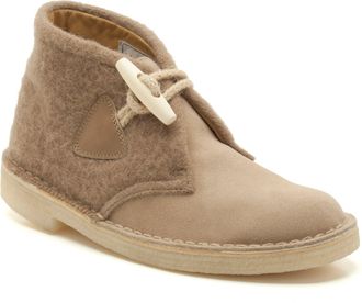 Clarks Damen Duffle Desert Boots, Beige (Camel Combi), 41 EU
