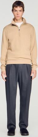 Sandro Sweatshirt en coton
