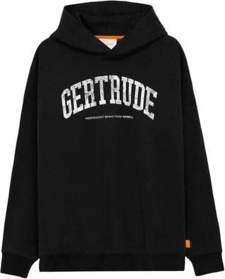 Gertrude Sweatshirt large Antoineflou en coton m&eacute;lang&eacute;