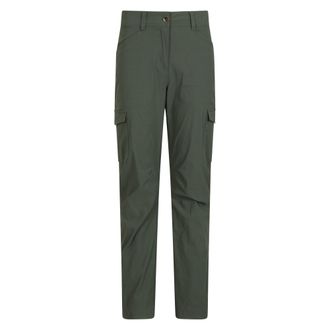 Mountain Warehouse Conniston Cargo-Hose f&uuml;r Damen (Khakigr&uuml;n)