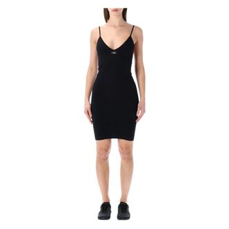 Maison Margiela Seamless Slip Dress - - Dresses - Damen - Schwarzk - L/XL