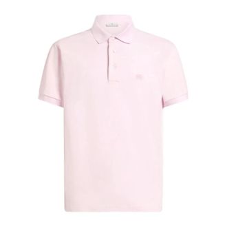 Etro Paisley Jacquard Polohemd - - Tops - Herren - Rosa - S