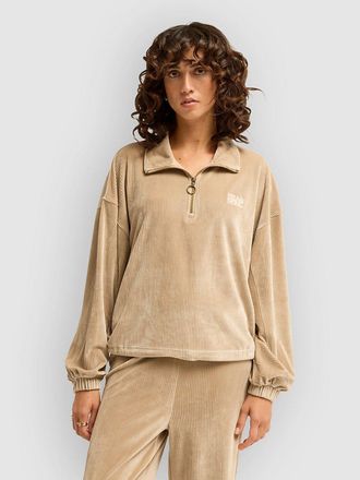 Billabong Coffee Time Half-Zip Sweater cobblestone