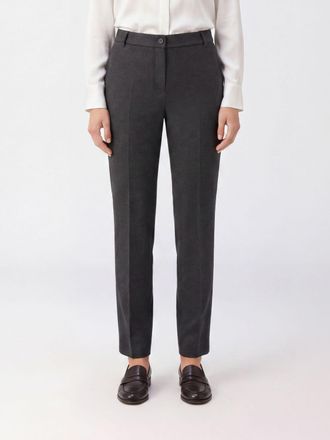 Pinko Pantalon chino slim fit en cr&ecirc;pe stretch &agrave; taille mi-haute