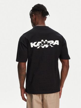 Kappa T-Shirt Nyle 351S5GW Schwarz Regular Fit