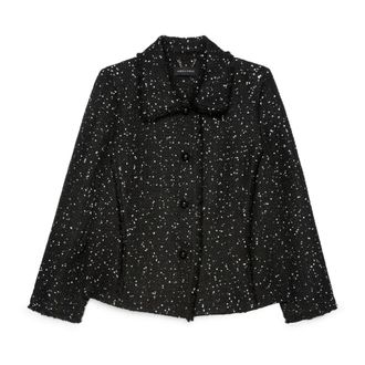 Fiorella Rubino Damen, Jacken, Schwarzk, 6XLGr&ouml;&szlig;e