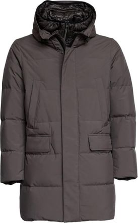 Montecore parka matelassée à capuche - Gris