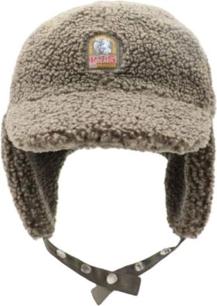 Parajumpers Casquette Jockey Vevey en polaire boucl&eacute;e - Femme - Accessoires - Vert - Taille: S/M