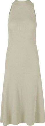 Bomboogie Femme, Robes, Beige, Taille: 40 FR Robe Midi Moulante C&ocirc;tel&eacute;e