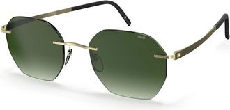 Silhouette unisex, Accessoires, Noir, Taille: ONE Size Cabrillo Rimless 8748 Lunettes de soleil