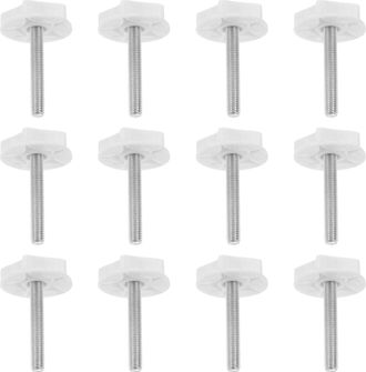 OSALADI 12st&uuml;cke H&ouml;henverstellbare M&ouml;belf&uuml;&szlig;e Mit Schrauben Nivellierf&uuml;&szlig;e F&uuml;r Arbeitsfl&auml;chen Verstellbare Tischf&uuml;&szlig;e F&uuml;r St&uuml;hle Tische Schr&auml;nke Und Werkb&auml;nke Bo