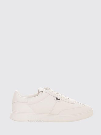 Emporio Armani Baskets Homme couleur Blanc