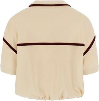 Guess Polo court Jasmine &agrave; coutures contrastantes