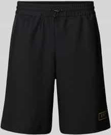 Emporio Armani Regular Fit Shorts mit Strukturmuster