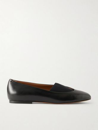 Jil Sander Ballerines En Cuir - Noir