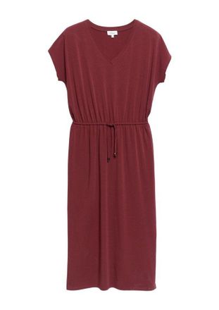 s.Oliver Midikleid Kleid Jerseykleid in Midil&auml;nge mit Tunnelzug