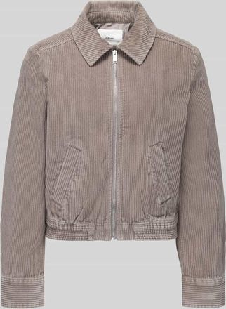 s.Oliver Red Label Relaxed Fit Blouson mit Cordstruktur
