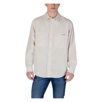 Calvin Klein Jeans Herren, Shirts, Beige, MGr&ouml;&szlig;e