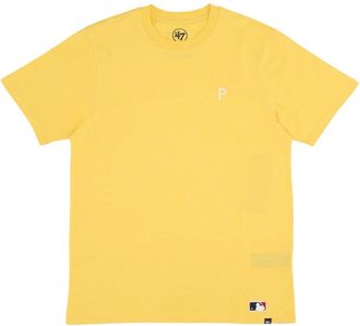 47 Brand Homme, Tops, Jaune, Taille: XL MLB Emb Echo Tee