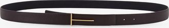 Tom Ford Hammered leather belt - TOM FORD - gender_Man