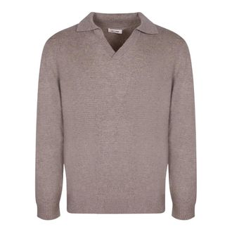 Soft Goat Homme, Pulls, Beige, Taille: XL V-neck Tricots