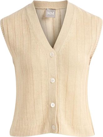 Max Mara Femme, Vestes, Blanc, Taille: 38 FR Mmlranghi Gilet