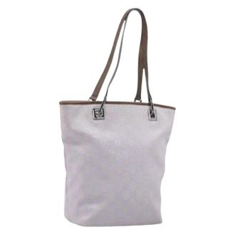 Gucci Pre-owned Vintage GG Canvas Tote Bag - - Pre-owned - Damen - Lila - ONE SIZE