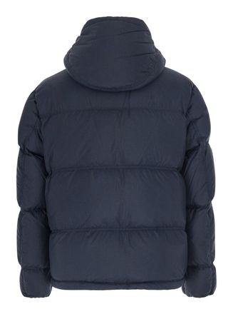 Stone Island Mens Down Jacket Blue Padded &