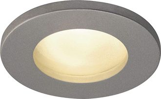 SLV DOLIX OUT QPAR51, rund, silbergrau