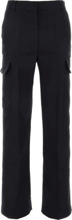 Stella McCartney Femme, Pantalons, Bleu, Taille: 36 FR Alter Mat Cargo Pant