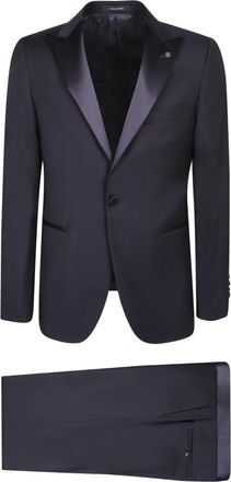 Tagliatore Homme, Costumes, Bleu, Taille: S Costumes crois&eacute;s