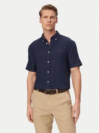 Tommy Hilfiger Hemd MW0MW41531 Dunkelblau Regular Fit