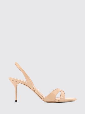PARIS TEXAS Slingback-Sandalen aus Lackleder mit Stiletto-Absatz