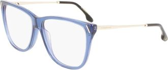 Victoria Beckham Femme, Accessoires, Bleu, Taille: ONE Size Montures de Lunettes en Ac&eacute;tate