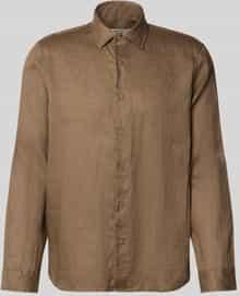 Selected Regular Fit Freizeithemd aus reinem Leinen Modell KYLIAN